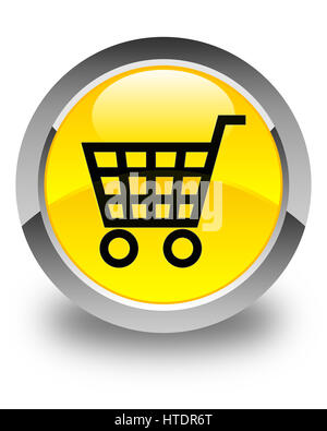 Ecommerce icon isolated on glossy black round button abstract ...