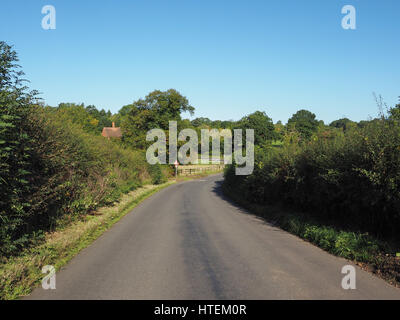 English countryside in Tanworth in Arden Warwickshire, UK Stock Photo ...