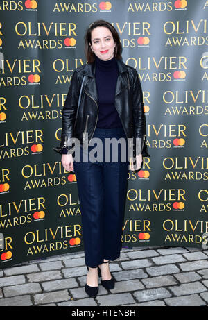London, UK. Kate O'Flynn at The Olivier Awards, Royal Albert Hall ...