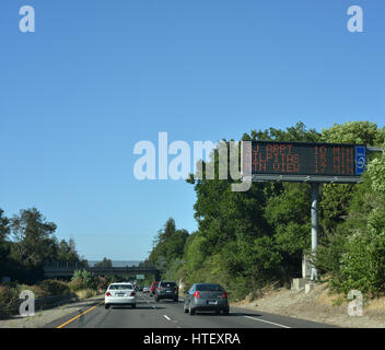 Silicon Valley traffic sign Stock Photo - Alamy