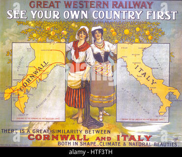 Great Western Railway - See you Own Country First Stock Photo - Alamy