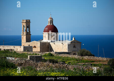 Church of the Nativity of the Virgin Mary Mtahleb Malta Stock Photo - Alamy
