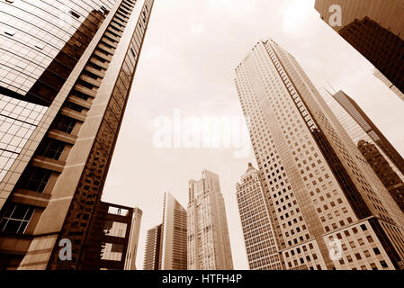 Metropolis of Shanghai's modern office building Stock Photo - Alamy