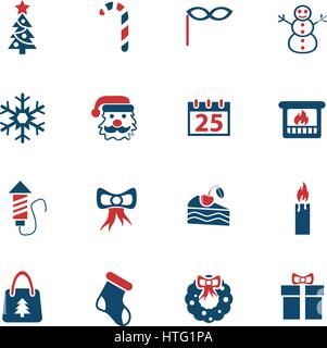 christmas web icons for user interface design Stock Vector Image & Art ...