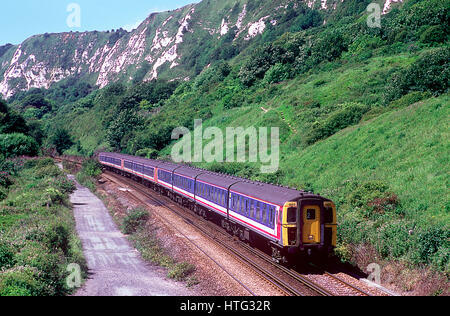 Class 411 4CEP electric multiple unit number 1592 repainted into ...
