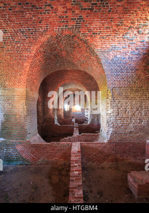 Section of Fort Pulaski Section of Fort Pulaski.; Section of Fort ...