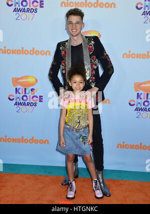 (L-R) Casie Baker and Machine Gun Kelly (mgk) (Colson Baker) attend Daily Front Row's 12th ...