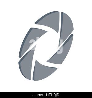 Camera aperture icon, isometric 3d style Stock Vector Image & Art - Alamy