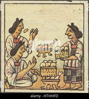 Aztec feast 3 Stock Photo - Alamy