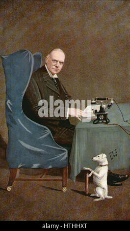 Stephen Coleridge, Vanity Fair, July 1910 (cropped Stock Photo - Alamy
