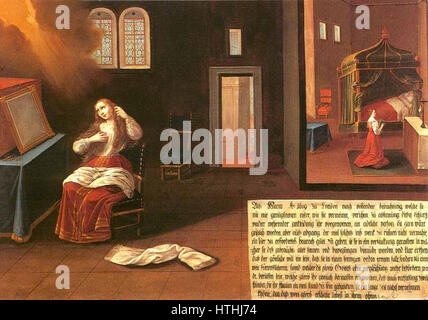 Painted Life of Mary Ward 21 Stock Photo - Alamy