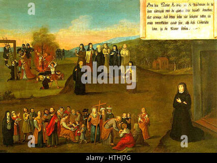 Painted Life of Mary Ward 30 Stock Photo - Alamy