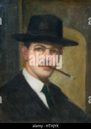 Richard Edward Miller Selfportrait Stock Photo - Alamy