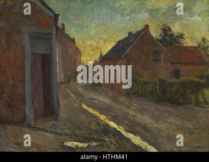 Evert Larock - Dorpstraat na onweer Stock Photo - Alamy