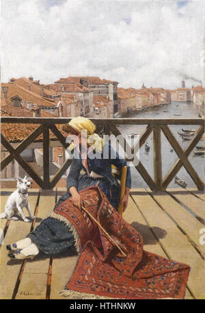 Franz Leo Ruben - Der kleine Freund (1886 Stock Photo - Alamy