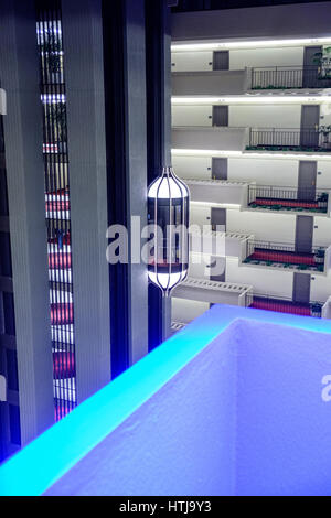 Interior of Hyatt Regency Hotel Atlanta, Georgia, USA Stock Photo - Alamy