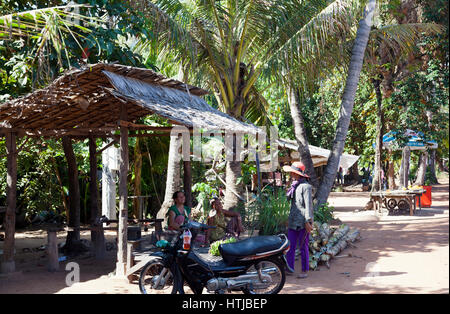 House in Preah Dak Village in Siem Reap in Cambodia Stock Photo - Alamy