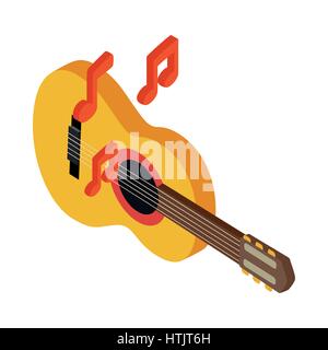 Guitar icon, isometric style Stock Vector Image & Art - Alamy
