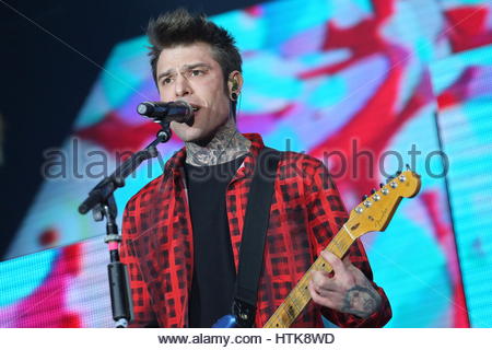 Federico Leonardo Lucia known for his stage name Fedez, an Italian ...