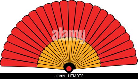 Spanish fan icon, cartoon style Stock Vector Image & Art - Alamy