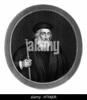 John Wycliffe (c13291384) English religious reformer. Leader of the ...