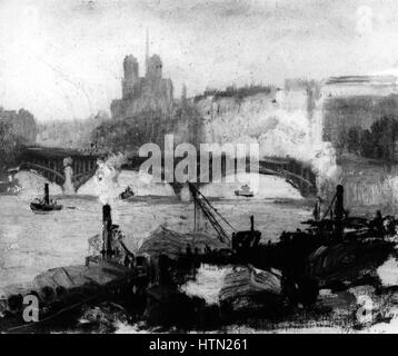 Jan Minarik 1862-1937 - Na Seine Stock Photo - Alamy