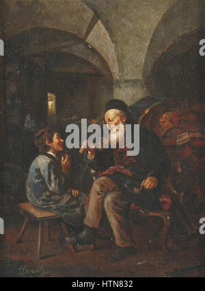 Emanuel Henry Horwitz after Ludwig Knaus - Solomonic wisdom (ca.1900 ...