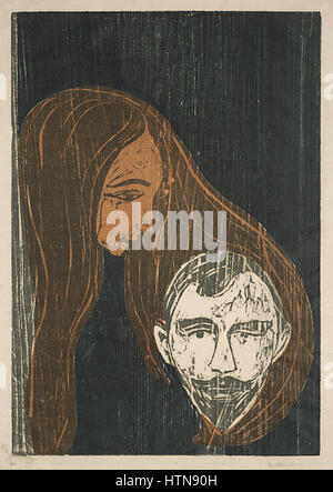 Edvard Munch - Head by Head Stock Photo - Alamy