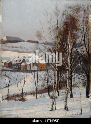 Utsikt fra Fossveien Edvard Munch Stock Photo - Alamy