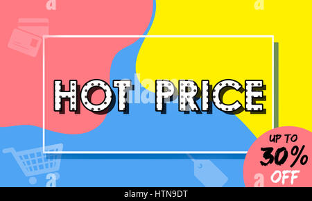 Online shopping promotion sale interface Stock Photo - Alamy