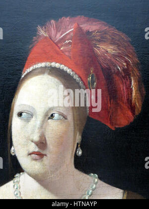 Georges de La Tour's painting features his signature chiaroscuro ...