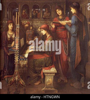 John Melhuish Strudwick’s works often reflect detailed, Victorian-style ...