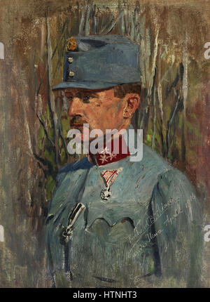 Richard Benno Adam Bildnis eines Soldaten 1916 Stock Photo - Alamy