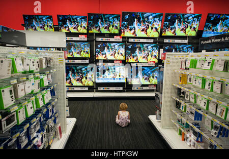 Shoppers at a Target store in downtown Brooklyn in New York Stock Photo ...