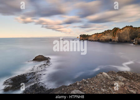 Asia, Japan, Honshu, Futo, Izu, Hanto Peninsula, Peninsulta coastline ...
