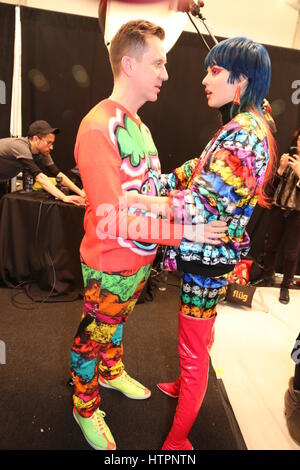 NYFW - Jeremy Scott - Backstage Featuring: Jeremy Scott, Sofia Richie ...