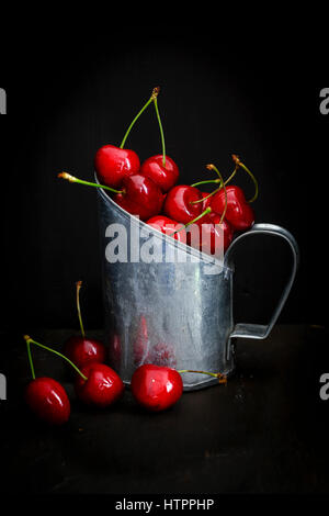 Cherries still life Stock Photo - Alamy