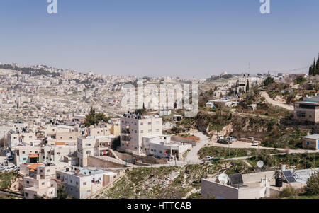 A view of Jerusalem from the "Armon Hanatziv" (High Commisioners ...