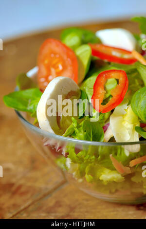 fresh and tasty salad on the table Stock Photo - Alamy