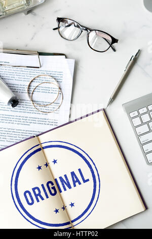 Original Copyright Genuine Patent Brand Graphic Concept Stock Photo - Alamy