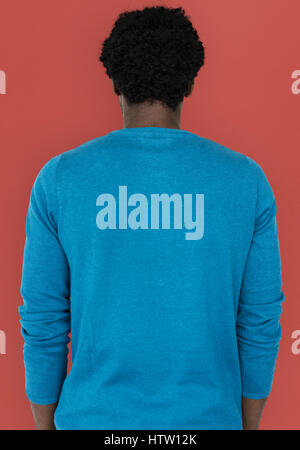 African Descent Back Facing Concept Stock Photo - Alamy