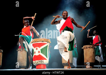 The royal drummers from Burundi, rhythms, music, ethnic, strong African ...
