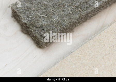 natural fibers panels for building insulation - raw industrial ...