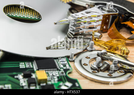 Computer Hard Disc Drive Actuator Arm Stock Photo: 49412881 - Alamy