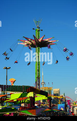 The Swing Tower at the Canadian National Exhibition (CNE). Toronto ...