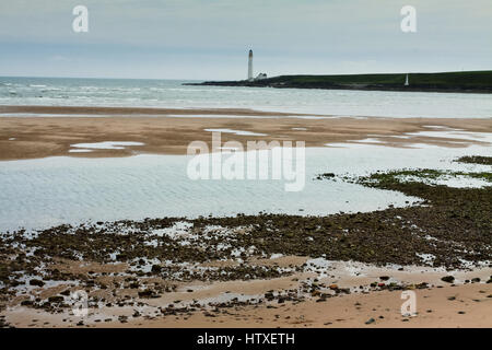 Lonely deserted beach, Montrose, Scotland Stock Photo - Alamy