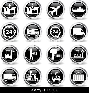 Delivery simply symbol for web icons and user interface Stock Vector ...