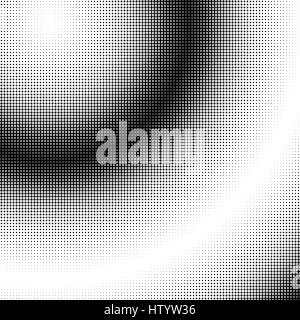 Black and white pixelation, pixel gradient mosaic, pixelated vector ...