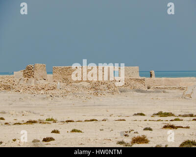 Ruins of an ancient city at Zubarah, Qatar Stock Photo - Alamy