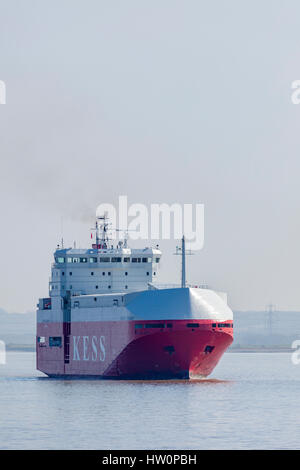 'Neckar Highway' a Car Transporter owned by 'K'LIne European Sea ...